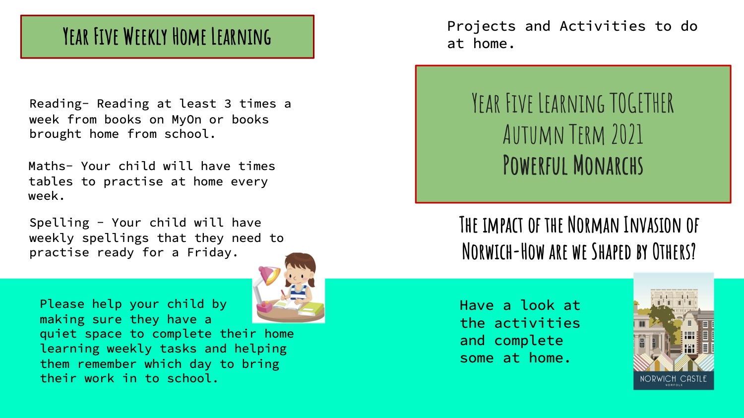 Year 5 Home Learning Activities – West Earlham Junior School